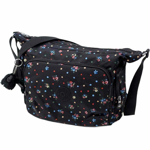 ■商品名 キプリング ショルダーバッグ クロスボディ 斜め掛け 肩掛け Kipling GABB KI6525 1PD Flower Polka Nylon/Polyester KI6525-1PD■カラー Flower Polka■素材 ...