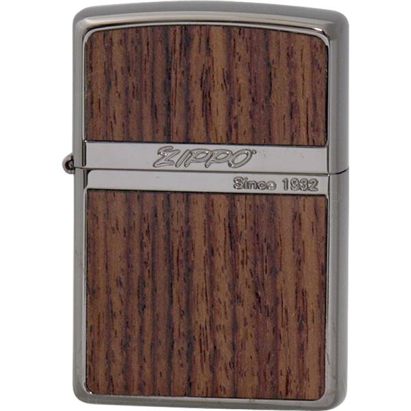 ■ブランド名称 ZIPPO / ジッポー■仕様 メッキ：ネオブラック（ブラックニッケル）、両面加工※ウッドの木目は天然素材の為、写真と模様が異なります。個々の素材をお楽しみいただけましたら幸いです。■保証期間 ZIPPO社 永久保証■付属品...
