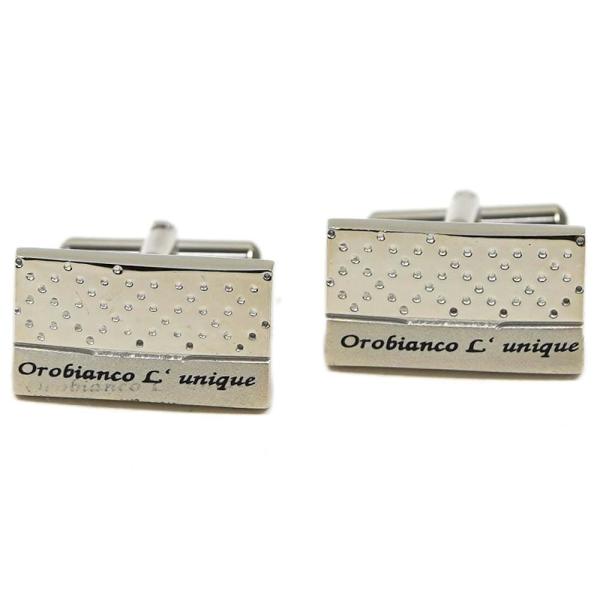 ■商品名 オロビアンコ ルニーク カフス メンズ シルバー Orobianco L’unique Cuffs OLC113■サイズ 横約2cm×縦約1.1cm■素材 真鍮（ロジウムメッキ）■付属品 Orobianco専用BOX■備考 ※お客...