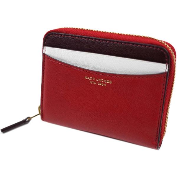 ■商品名 マークジェイコブス 財布 ミニ財布 コンパクト レディース レッド系マルチ TRUE RED MULTI MARC JACOBS S167L03FA22-619■カラー TRUE RED MULTI (レッド系マルチ)■素材 レザ...