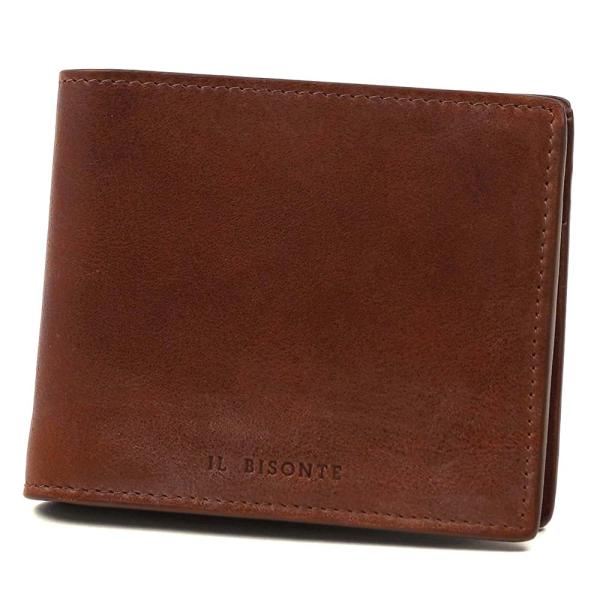 ■商品名 イルビゾンテ 財布 IL BISONTE メンズ 小銭入れあり 二つ折り財布 セピア ブラウン ウォレット SBW060 POX001 BW382C■カラー SEPPIA（ブラウン）■素材 レザー■サイズ H約9cm x W約10...