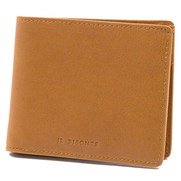 ■商品名 イルビゾンテ 財布 IL BISONTE メンズ 小銭入れあり 二つ折り財布 NATURALE ナチュラル ウォレット SBW060 POX001 NA252C■カラー NATURALE（ナチュラル）■素材 レザー■サイズ H約9...