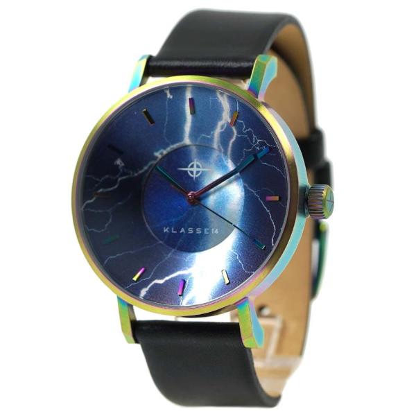 ■商品名 クラス14 腕時計 Klasse14 ヴォラーレ VOLARE LIGHTENING レザーベルト ブルー×ブラック VO18TI006M 42mm■サイズ ケースサイズ：H約42mm x W約42mm x D約12mm■素材 ケ...
