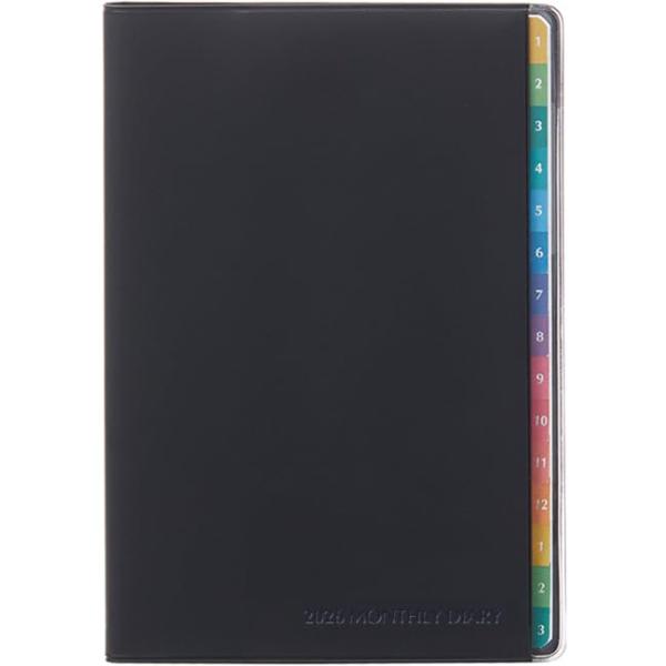 ブラック/ポケットサイズ/RFD2632B・Color:ブラックSize:ポケットサイズ・パッケージ個数:1・薄くてコンパクトなロングセラー商品・【サイズ】ポケットサイズ【本体サイズ】W89×H130×D5mm【素材】カバー/PVC・【日付...