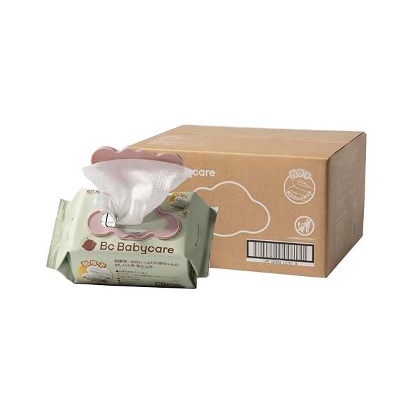 80枚入り12パック白/-/-・Style:80枚入り12パック・●当社従来品より３倍の厚さで仕上がり、汚れが手に染み込まず破れにくいので、 赤ちゃんのうんちにまた慣れていない新米ママにとてもおすすめです。 水分量が多く、水で洗うのような拭...