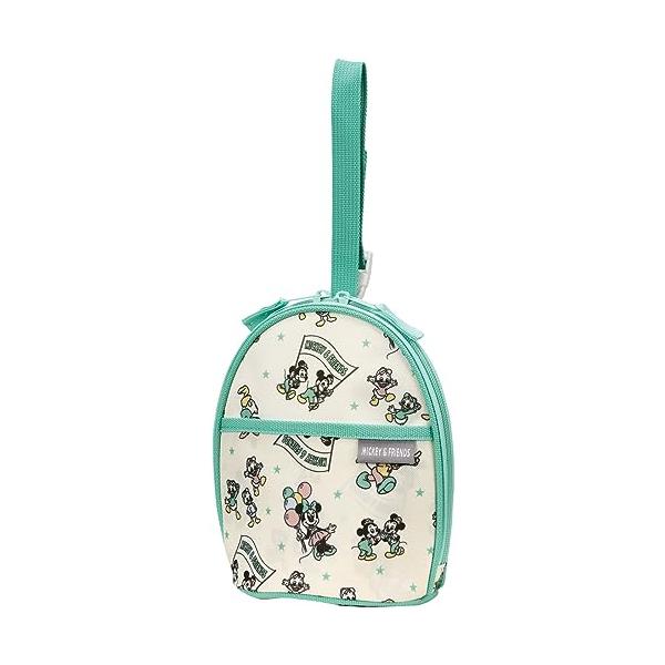 ミッキーマウスマグポーチ/(約)縦18×横18×奥行8.5cm（持ち手含まず）/BMGP2-A・Color:マグポーチ・サイズ：(約)縦18×横18×奥行8.5cm（持ち手含まず）・素材・材質：表地＝ポリエステル、持ち手・パイピング＝ポリプ...