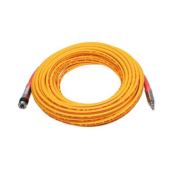 イエロー/ホース内径6mm/6mm×20M・Size:ホース内径6mmPatternName:20m・パッケージ個数:1・ホース内径:6mm(外径10mm)・高圧エアホース:20m・ロックキャップソケット