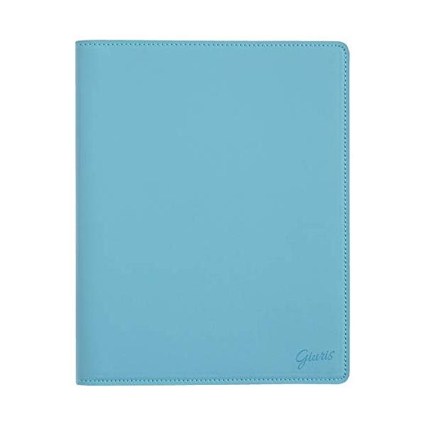 ブルー/A5/F290-02・Size:A5Color:ブルー・パッケージ個数:1・「おとな」のシーンで手帳感覚で使える、持ち歩きにも便利なA5サイズのバインダーです。・表紙は、若さと誠実さのあるカラーラインナップ、バッグへスマートに入るソ...