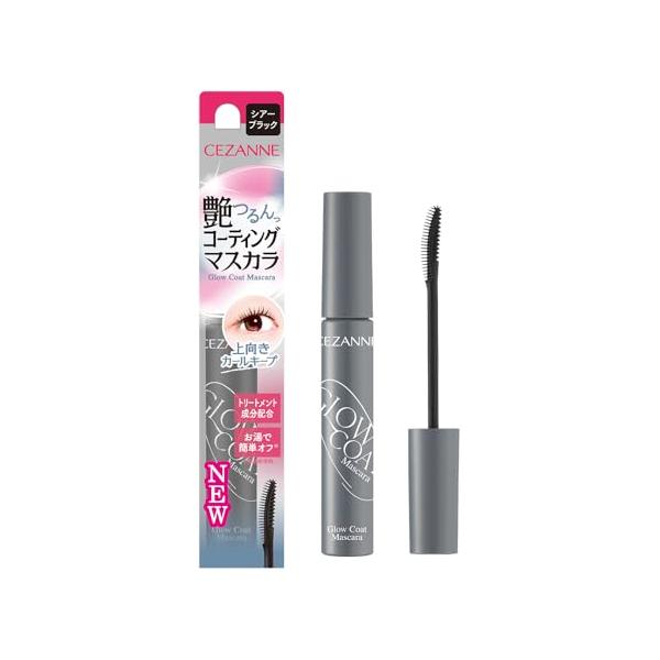 シアーブラック/-/-・パッケージ個数:1・つるん艶めく、美束コーティングマスカラ。