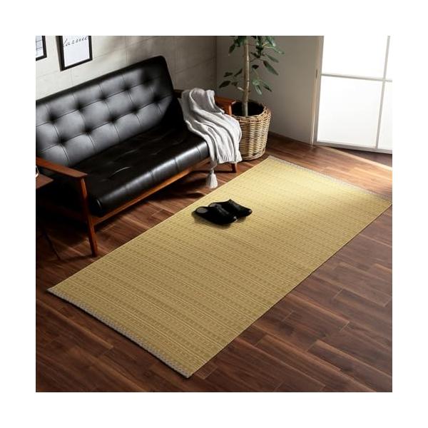 江戸間ベージュ/87 x 174 cm (長方形)/4956642720355・Color:ベージュSize:87 x 174 cm (長方形)Style:江戸間・パッケージ個数:1・【仕様】サイズ:江戸間1畳(約87×174cm)、原産国...