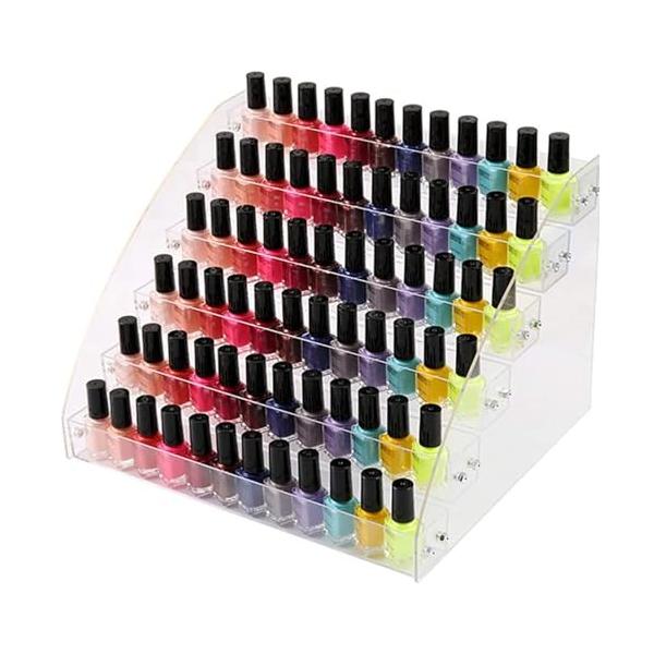 クリア/31x24.8x18.5センチメートル (x 1)/-・?組み立て式のアクリルスタンドショーケースです。マニュキア、リップ、ネイルジェルなどを美しく飾れます。・?サングラス、JIPPO、小型フィギュアなど、アイデア次第で様々な物を並...