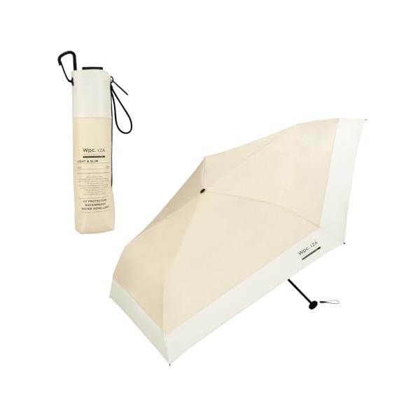 【軽くてスリム】LIGHT&amp;SLIMベージュ×オフ/親骨：55cm/ZA007-953-102・Color:ベージュ×オフStyle:【軽くてスリム】LIGHT&amp;SLIM・パッケージ個数:1・0・【検査機関】一般財団法人　日...