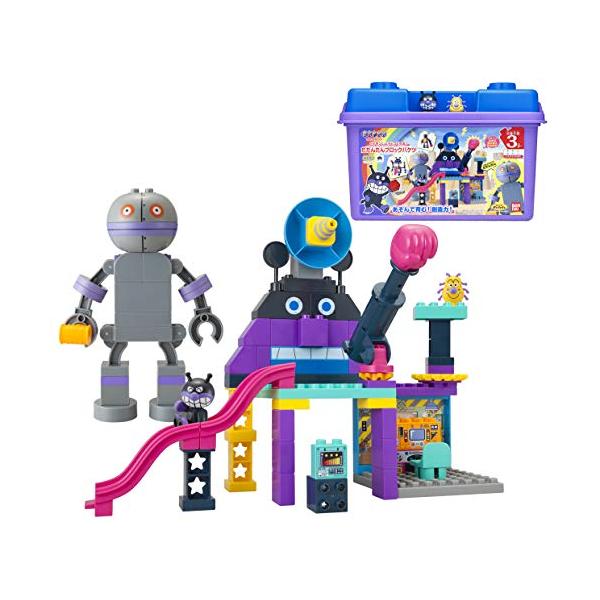 だだんだんブロックバケツマルチカラー/-/-・Style:だだんだんブロックバケツ・(C)やなせたかし/フレーベル館・TMS・NTV・対象年齢:3才以上・セット内容:ブロック69ピース 背景シート:1枚 ドール:2体 サポートシート:1枚・...