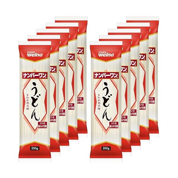 うどん-/200グラム (x 10)/-・FlavorName:うどんPatternName:バラ入り・パッケージ個数:10・原材料:小麦粉(国内製造)、食塩・商品サイズ(高さx奥行x幅):30cm×21cm×8cm・内容量:200g×10...