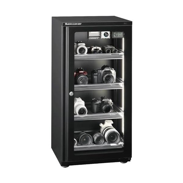 現行モデルブラック/118L/LD-120CDS2(B)・Color:ブラックSize:118LStyle:現行モデル・パッケージ個数:1・独自開発した光触媒機構の電子ドライユニット（日本製）搭載により、庫内をカメラ・レンズに最適な湿度（3...