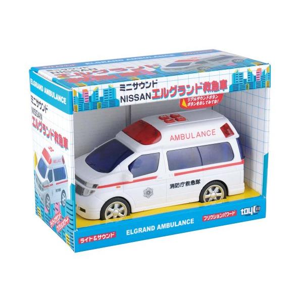 エルグランド救急車マルチカラー/本体サイズ:18.5×14×10cm/-・Style:エルグランド救急車・パッケージ個数:1・使用電池:単3×2本(付属)・対象年齢 :3才以上