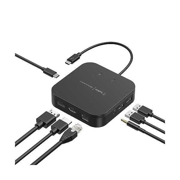 ブラック/-/F4U110bt・PatternName:単品・パッケージ個数:1・2年間のメーカー保証、安心の日本語サポート・ノートPCから接続機器への電力供給と、充電器(USB-C)から接続機器とノートPCへの電力供給、2つの電力供給が可...