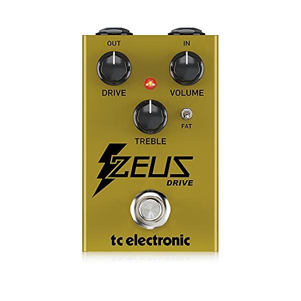 オーバードライブYellow/-/ZEUS DRIVE OVERDRIVE・パッケージ個数:1・伝説的な回路を踏襲して作成された本物のオーバードライブ・クリーンブートからミッドゲインディストーションまでをカバーする幅広いゲインレンジとクリー...