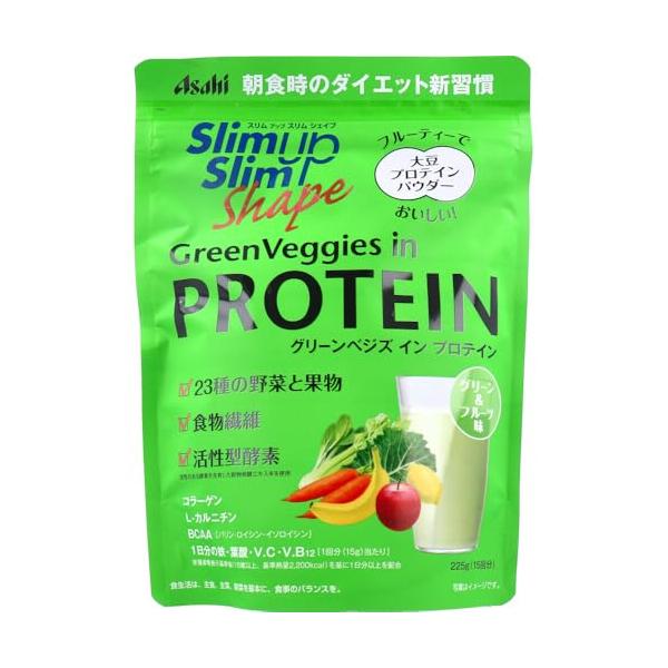 -/225グラム (x 1)/-・FlavorName:グリーン&amp;フルーツ味・パッケージ個数:1・商品サイズ (幅×奥行×高さ) :16.0cmx8.0cmx22.0cm・内容量:225g・ブラント名:スリムアップスリム・メーカー名...