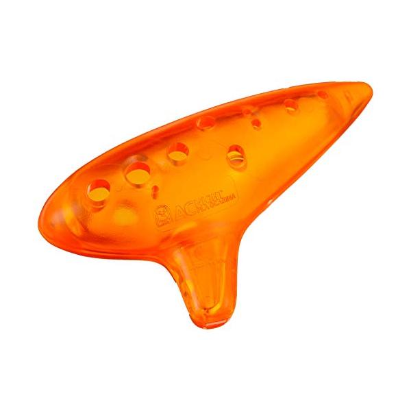 アンティークオレンジ/-/Pla Ocarina AC オレンジ・Color:オレンジ・パッケージ個数:1・リーズナブルで扱いやすいプラスチック製のオカリナ。お気軽に持ち歩く1本に、ちょっとしたプレゼントに、お子様用に、色々な用途にお使いい...