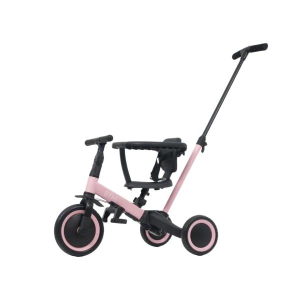 4in1ピンク/-/-・Color:ピンクStyle:4in1・【一台4役】手押し三輪車モード、三輪車モード、ランニングバイクモード、自転車モード。様々な使い方があり、工具なしで組み合わせできです。お子様の成長に合わせて5階段でご使用いただ...
