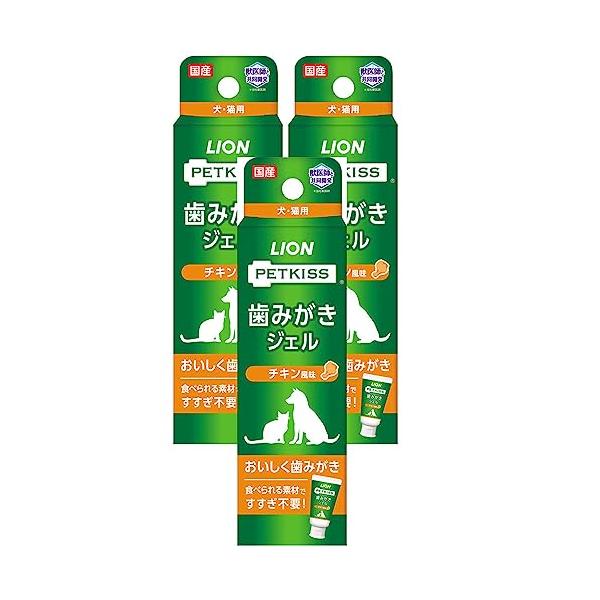 3個パック3個パック/3個パック/4903351007802・FlavorName:チキン風味Size:3個パック・パッケージ個数:1・チキン風味で、おいしく歯みがき！・40g・4903351003989