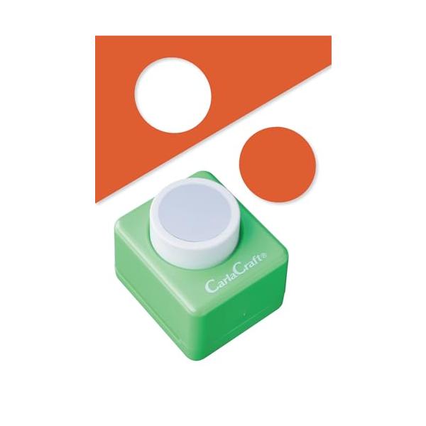 1サークル直径25.4mm/直径25.4mm(1 inch)/CP-2 Circle 1・Color:直径25.4mmSize:直径25.4mm(1 inch)・パッケージ個数:1・【特長】紙を差し込み、パンチするだけで簡単に複雑な絵柄を型...