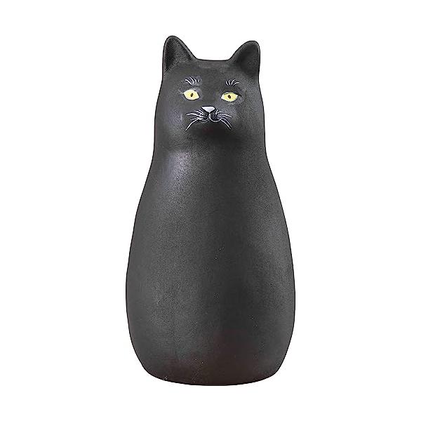 黒猫ブラック/-/SAN4020-1・Style:黒猫・パッケージ個数:1・商品サイズ:約7×7.5×13.8cm・商品重量:0.12kg・素材:陶器