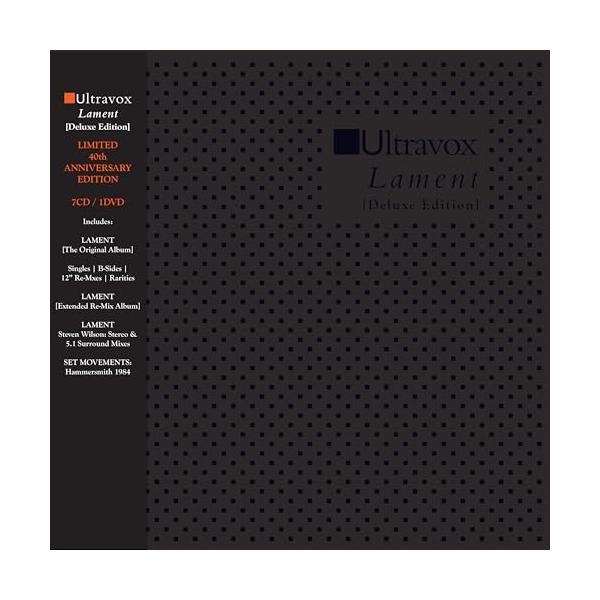 40th Anniversary Edition of Ultravox's Lament album  originally released in April 1984  followed 3 successful albums wit...