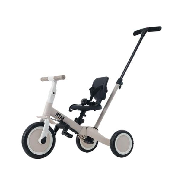 5in1グレージュ/71*51*53/MS295471・Color:グレージュStyle:5in1・三輪車サイズ：71*51*52CM，ハンドルの高さ：47.2-50.2CM，サドルの高さ：32-35CM，サドルのサイズ：22*13.5CM...