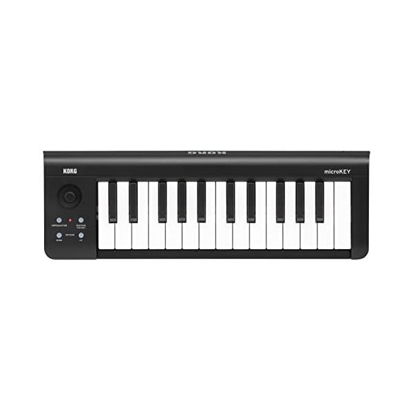 USB接続ノーマルカラー/25鍵盤/MICROKEY25・Size:25鍵盤Style:USB接続・パッケージ個数:1・シンプルでコンパクトなUSB-MIDIキーボード・コントローラー。・小さくてもしっかり「弾ける」ナチュラル・タッチ・ミニ...