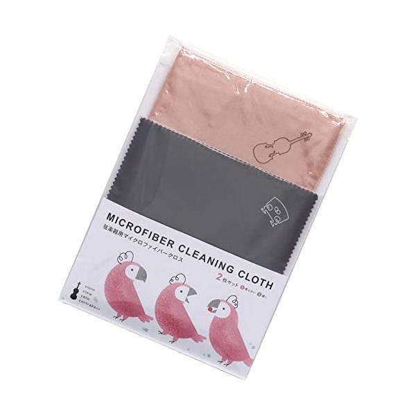 シンプルピンク/-/SCC-01・Color:ピンク・パッケージ個数:1・楽器本体用と松脂用の2種類をセット。・この2枚はサイズと色が異なるため、楽器本体用と松脂用を使い分けやすくなっております。・バイオリン用、ビオラ用、チェロ用、コントラ...