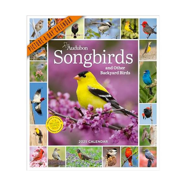 From the avian experts at Audubon  a calendar chock-full of beloved backyard birds for a delightful year. FAMILIAR FAVOR...