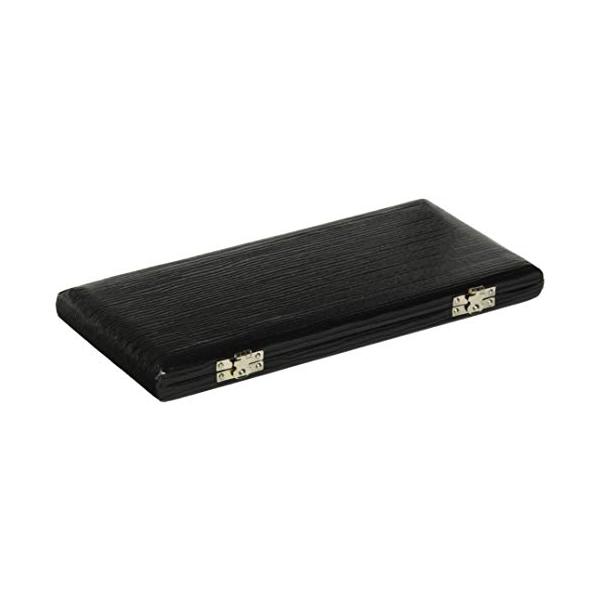 ブラック/-/7441105・Color:ブラック・パッケージ個数:1・外装に日本製の『うるし紙』をあしらい、独特のエンボス加工が特徴の見た目の美しいリードケース。・リード収納面はガラス板でリードが波打ちにくい仕様です。・リードが10枚まで...