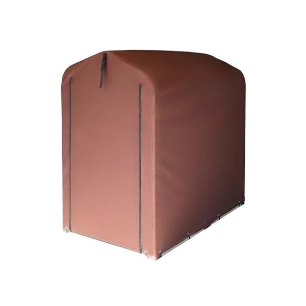 本体ダークブラウン/1~2台用/ACI-2SBR・Color:ダークブラウンSize:1~2台用Style:本体・パッケージ個数:1・商品サイズ(cm) 外寸:幅約94×奥行約179×高さ約156 内寸:幅約90×奥行約175×高さ約152...