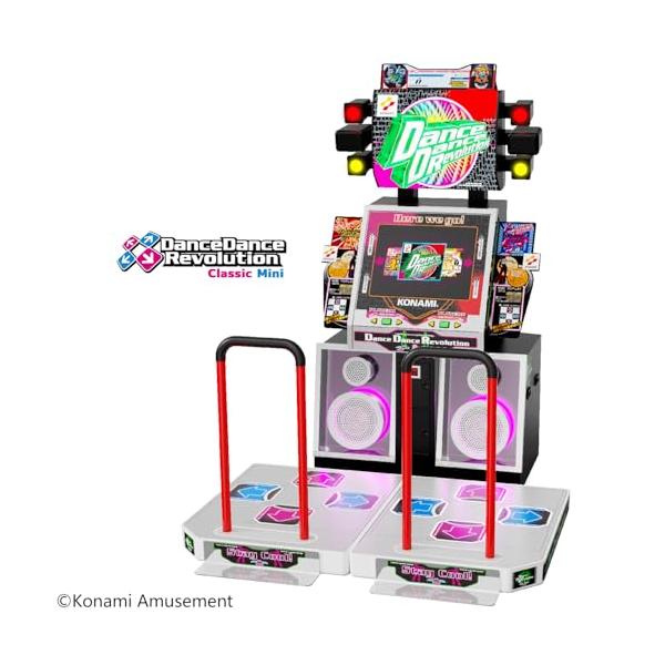 黒/-/ZKDR-018・パッケージ個数:1・??【どこでもゲームを楽しめる】DanceDanceRevolution Classic Miniは、ゲームを楽しむために追加のハードウェアやソフトウェアを必要としません。 KONAMI公式ゲー...