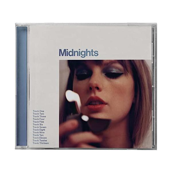 CLEAN. Moonstone blue edition. Taylor Swift's 2022 studio album Midnights is a collection of music written in the middle...