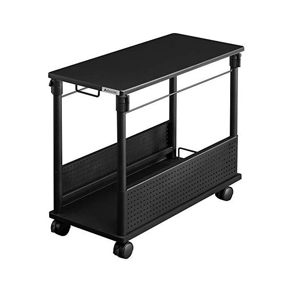 スタンダードブラック/天板32×67cm×高さ57~78cm/BHD-670H-BK・Color:ブラックStyle:スタンダード・パッケージ個数:1・デスクと並べて設置するだけで簡単にL字環境が構築できる、昇降式のCPUスタンドです。・ス...