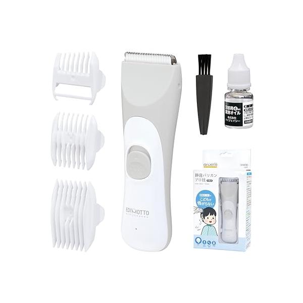 バリカングレー/1個 (x 1)/-・Style:バリカンColor:グレー・エジソンママは、赤ちゃんや子ども向けのお箸やカトラリーを中心に、離乳食調理器具やベビーフードなどを展開しています。・静音モーター内臓の静かなバリカン。バリカンの音...