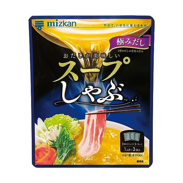 FlavorName:スープしゃぶ(極みだし)PatternName:個包装・原材料:食塩(国内製造)、しょうゆ(小麦・大豆を含む)、砂糖、かつおエキス、かつお節だし、みりん、さば節だし、酵母エキス、魚醤(魚介類)、こんぶだし、むろあじ節粉...