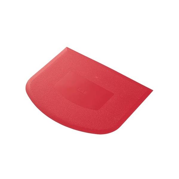 スクレッパー(エンボス)レッド/12×9.5×0.2cm/DL7034・Style:スクレッパー(エンボス)・パッケージ個数:1・表面にエンボス加工を施したスクレッパー。・サイズ：12×9.5×0.2cm・重量：23g　生産国：日本・素材・...
