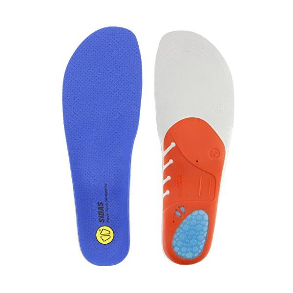 インソールブルー/S (23.5cm-24.5cm)/20121861・Size:S (23.5cm-24.5cm)・パッケージ個数:1・つま先の厚さ: 3.5mm・カカトのジェルが衝撃を緩和。足をしっかりと柔軟にサポートします。・ナイロン...