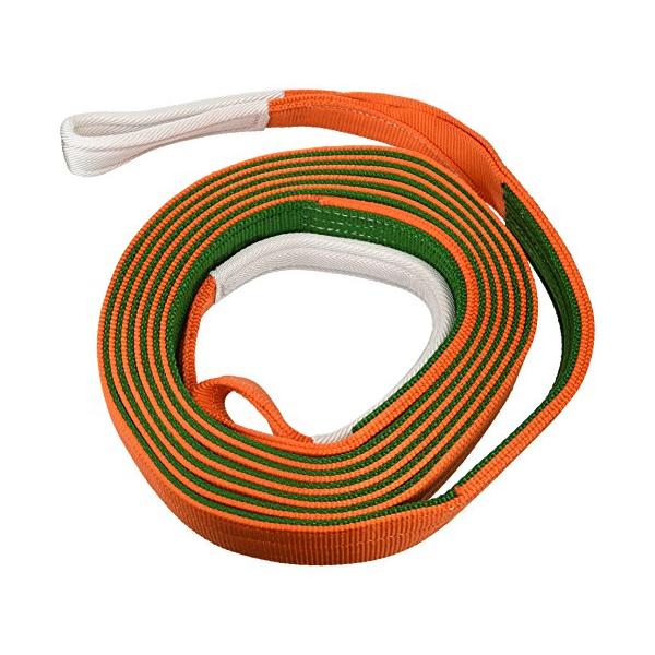 6.0mオレンジ/75mm/G7560・Size:75mmStyle:6.0m・パッケージ個数:1・最大使用荷重(t):2.5・全長(m):6.0・ベルト寸法(mm)幅×厚み:75×8・質量(kg):3.03