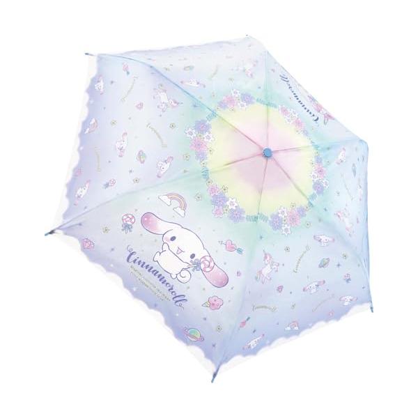 シナモロール クラウド/サイズ：53cm/90502・Color:シナモロール クラウド・パッケージ個数:1・色シナモロール クラウドサイズ53cm・生地：ポリエステル 安全ろくろ仕様 耐風骨仕様 中棒・親骨黒骨仕様・持ち運びやすい折りたた...