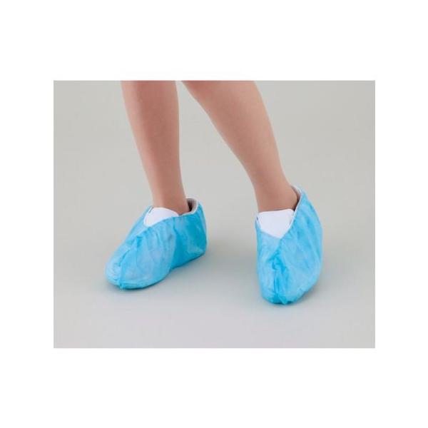 Multicolor/-/8-5260-01・パッケージ個数:1・内容量:入数:2枚×50枚・材質:PP(ポリプロピレン)不織布・フリーサイズ・滑り止め付き・足元を保護し、感染リスクを軽減