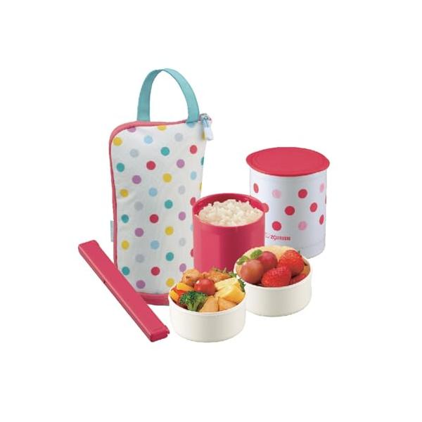 サーマルマルチドット/茶わん約1.2杯分/SZ-JB02-ZD・Color:マルチドットSize:茶わん約1.2杯分・パッケージ個数:1・本体サイズ(幅×奥行×高さ)10.5×9×20.5cm ポーチ込み:15×9.5×25cm・ごはん容量...