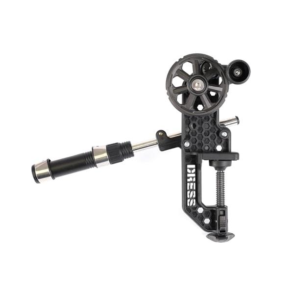 EVOブラック/●サイズ(使用時)：約245×212×304mm/6355・ひとりで楽々ライン交換・●ラインの巻き取り、空スプールへの 巻き替えが簡単に・●超高速 4.5倍速シングルハンドル でスピーディに・●電動ドライバーで巻き取り可能な...