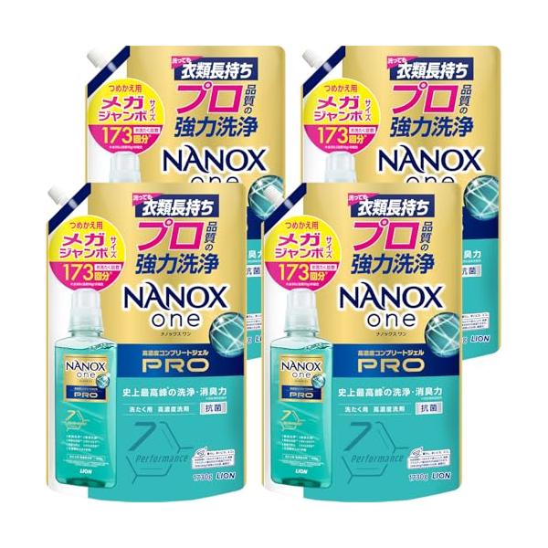 PRO-/詰替1730g×4個/-・Size:詰替1730g×4個Style:PRO・パッケージ個数:1・商品サイズ(幅×奥行×高さ):35.8cm×21.6cm×36.0cm・原産国:日本・香り:パウダリーソープの香り・ニオイ、汚れ、衣類...