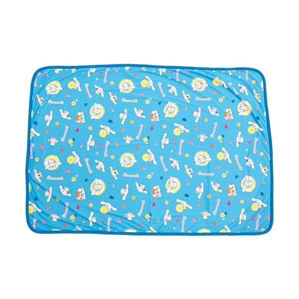 ブランケット冷感 シナモロール/70x100cm/4621385・Color:冷感 シナモロールPatternName:サンリオ・パッケージ個数:1・夏の必須アイテム。シナモロールのひんやり冷たく感じる接触冷感シリーズ・ひんやり冷たく感じる...
