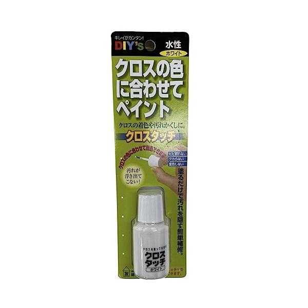 ホワイト/20ml/CT-01・Color:ホワイトPatternName:単品・パッケージ個数:1・カラー:ホワイト(乾燥時の色)、素材:酸化チタン、アクリル樹脂、顔料、水・容量(約):20ml・原産国:日本・施工量(約):0.25平方m...